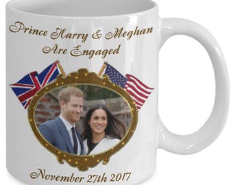 Prince Harry and Meghan Markle Mug - Etsy
