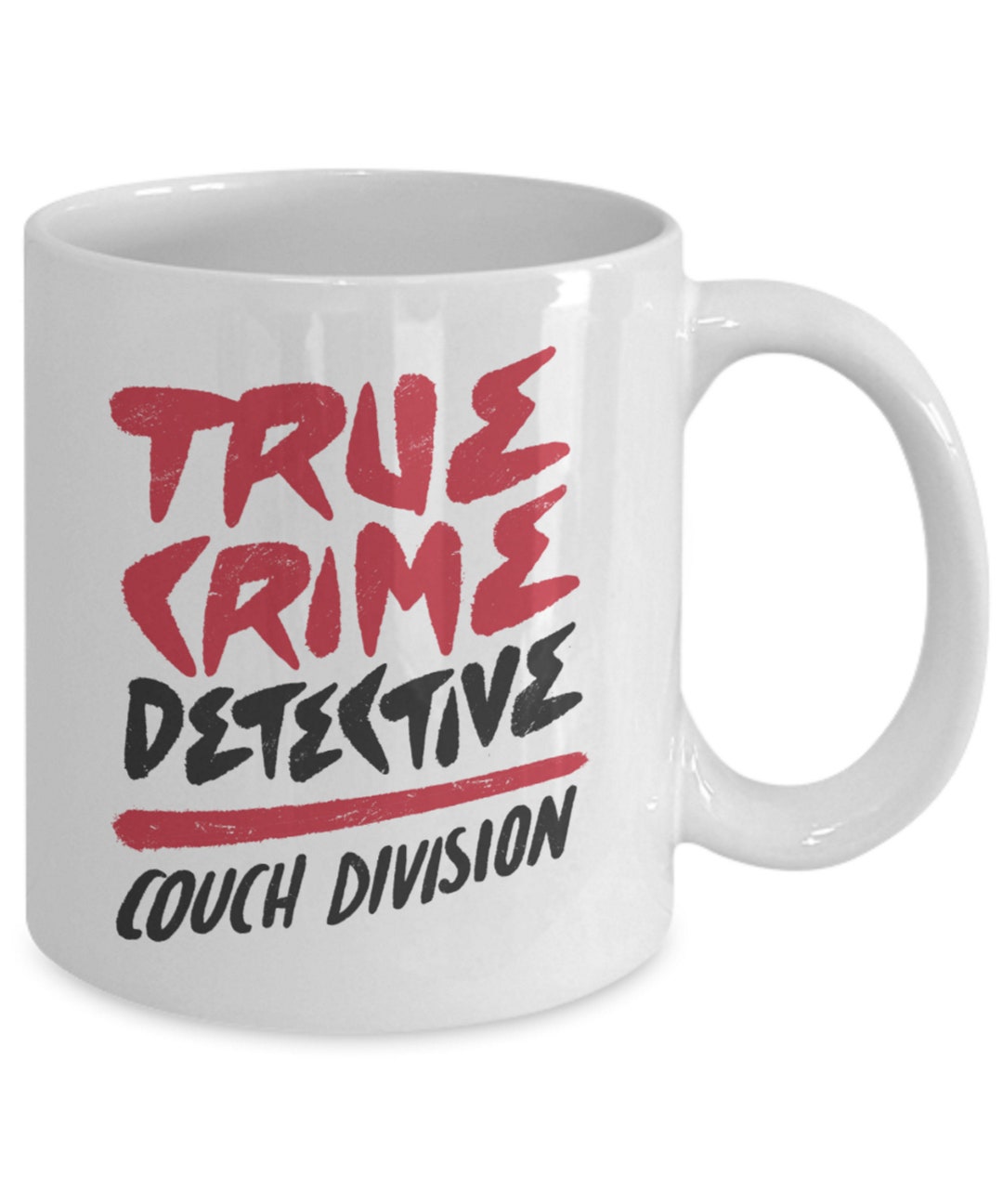 True Crime Detective Coffee Mug TV Shows Books and Podcast - Etsy