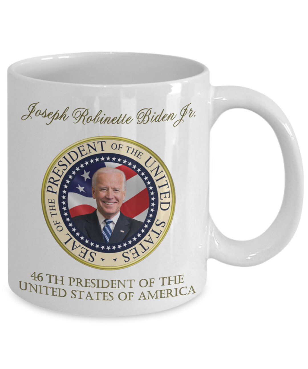 Joe Biden 46th President of the United States of America Coffee Mug USA ...