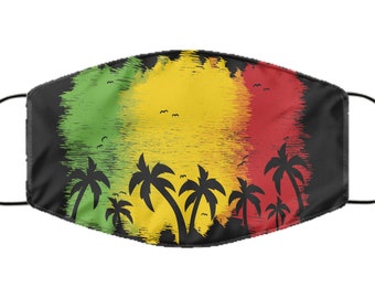 Reggae Face Mask | Etsy