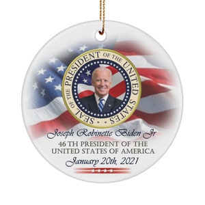 Joe Biden 46th President Inauguration Commemorative Keepsake - Etsy