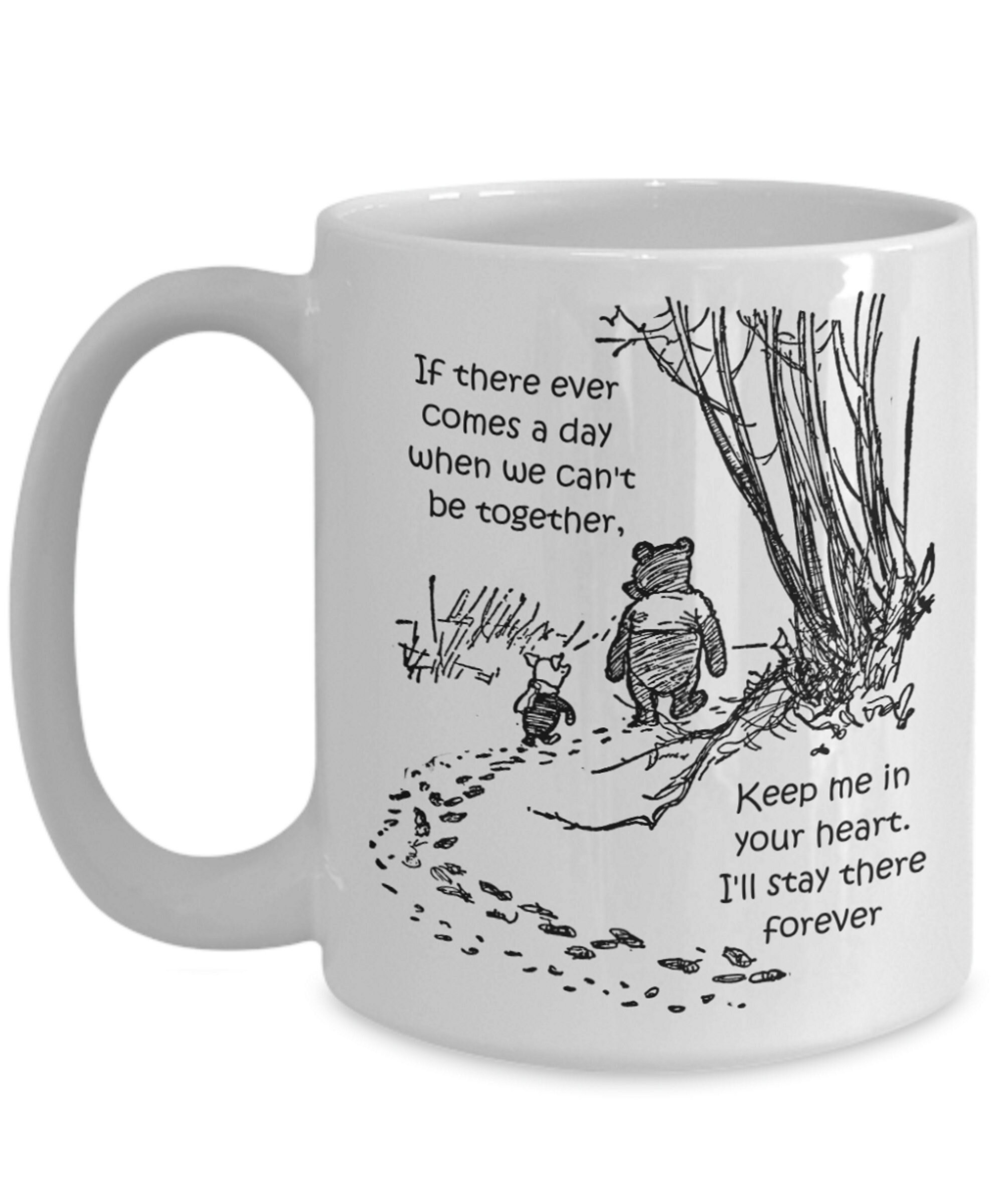 Winnie The Pooh And Piglet Coffee Mug 1926 Classic Together Forever Mugs