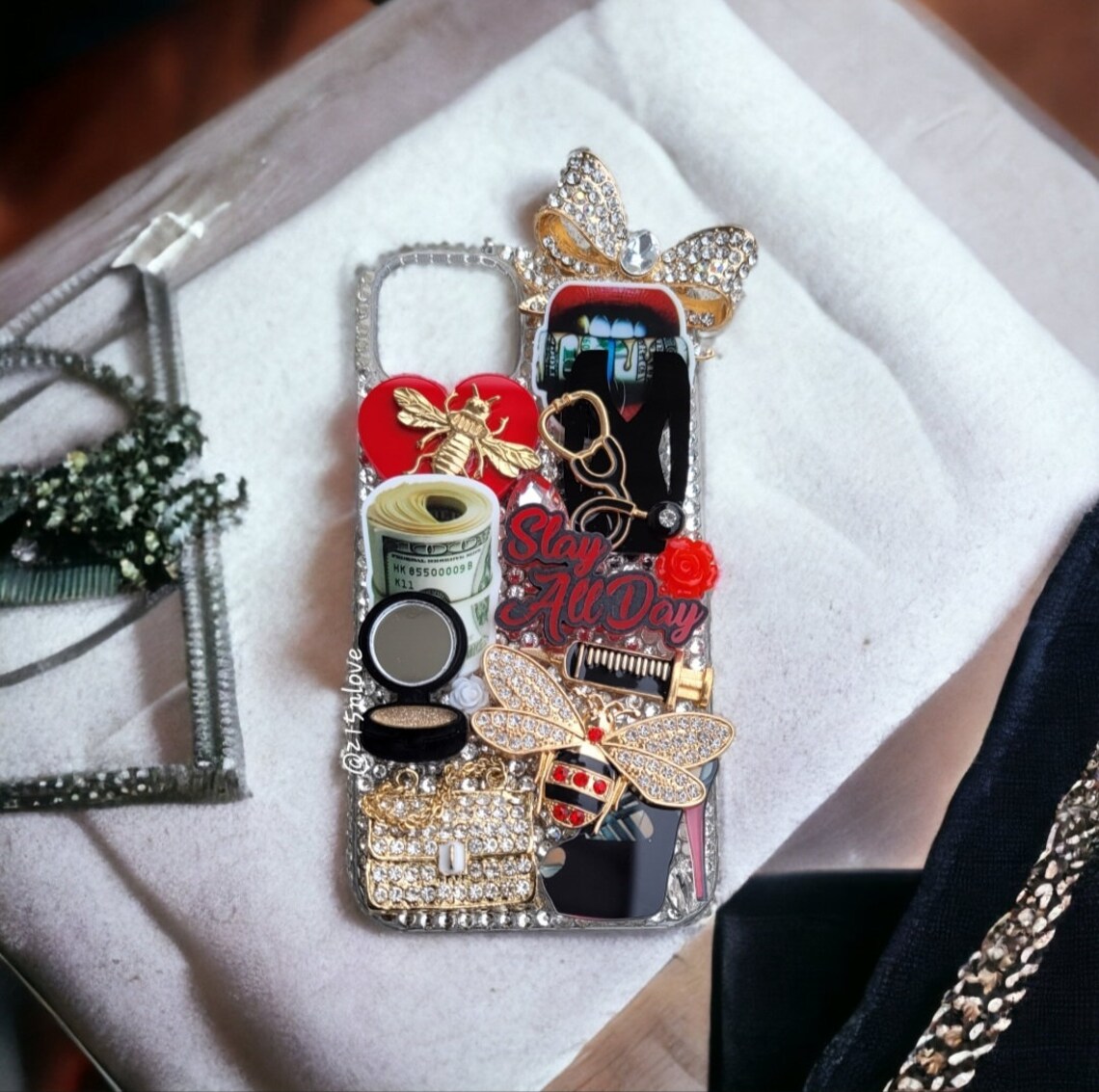 IPhone 13 Luxury Bling Case - Etsy
