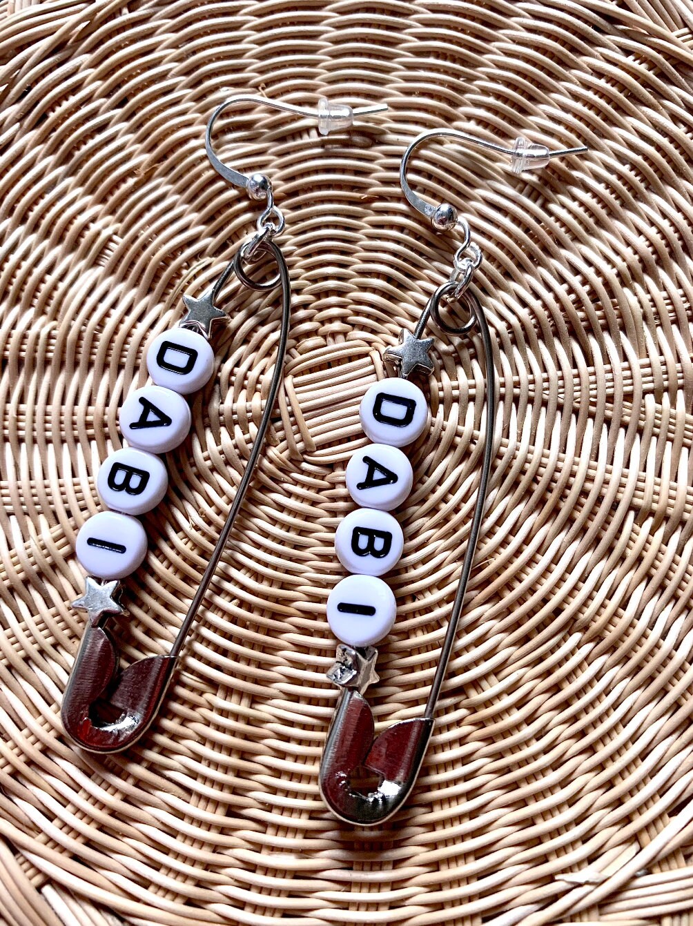Dabi Large Safety Pin Dangle Earrings - Etsy