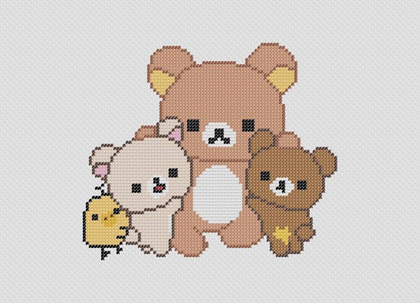 Rilakkuma Family - Etsy