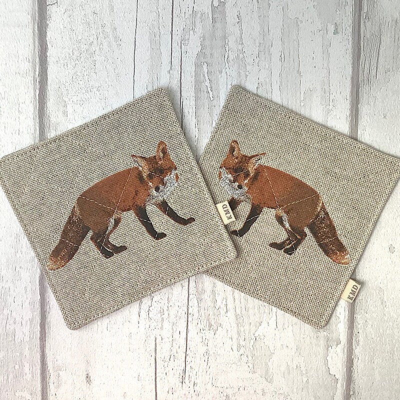 Fox Coaster - Etsy