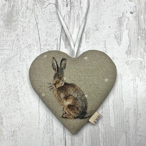 Hanging Heart - Hare - Hares - Decorations - Nature - Gifts - Etsy