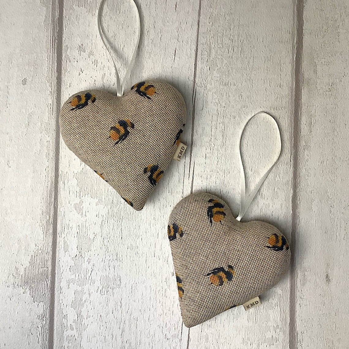 Hanging Heart Bees Decorations Nature Gifts | Etsy