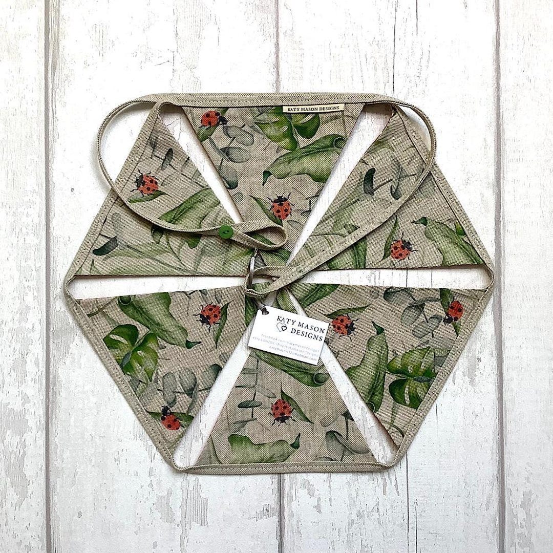 Botanical Ladybird Bunting - Decorations - Home Decor - Etsy