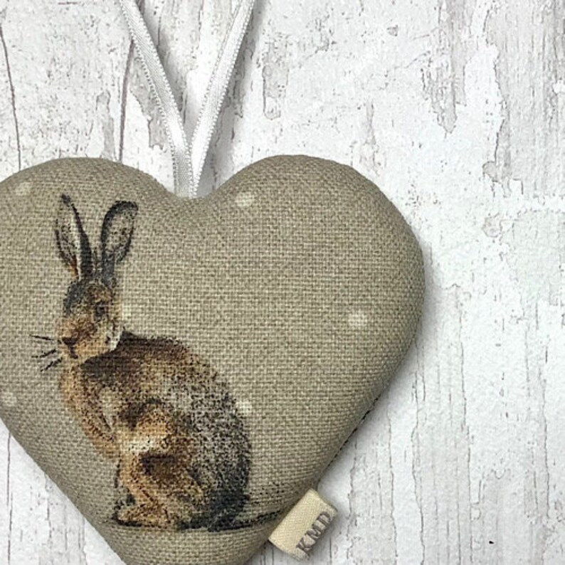Hanging Heart - Hare - Hares - Decorations - Nature - Gifts - Etsy