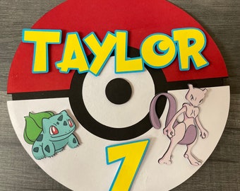 Mewtwo Cake Topper - Etsy UK