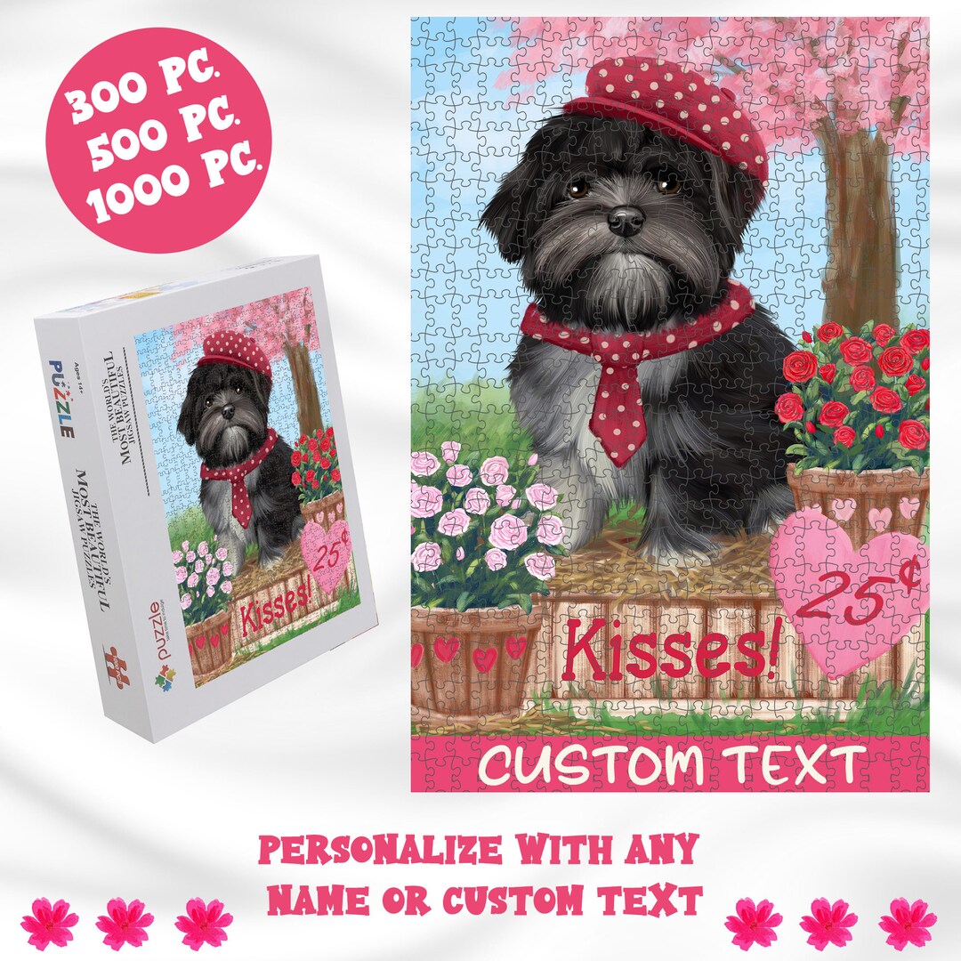 Lhasa Apso Dog Jigsaw Puzzle for Adults Animal Printed Interlocking ...