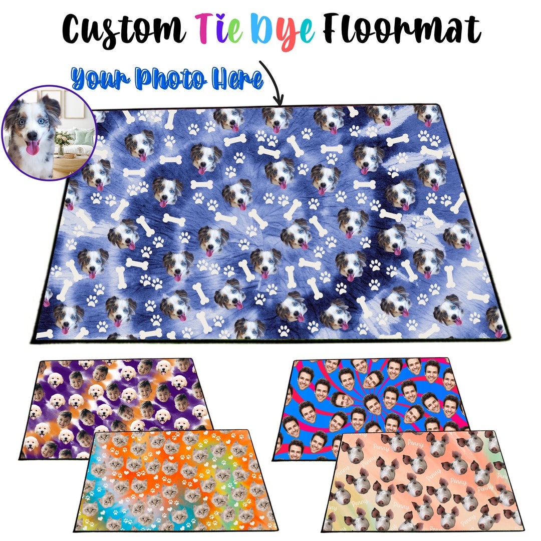 Custom Personalized Dog Portrait Photo Doormat Floormat Gift for Dog ...
