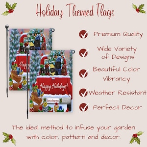 Newfoundland Dog Garden Flags Double Sided Yard Spring Decorative ...