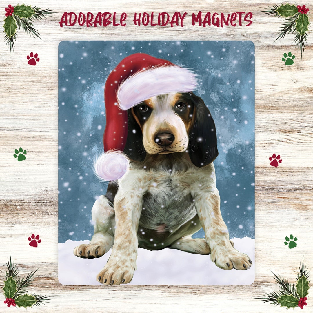 Bluetick Coonhound Magnet for Refrigerator, Dishwasher or File Cabinet ...