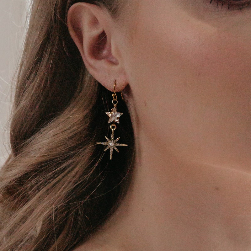 Celestial Earrings - Etsy