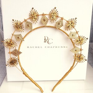 Beautiful Star Headpiece for a Celestial Wedding, Luxury Bridal Crown ...