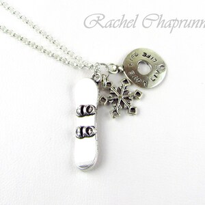 Snowboard Jewellery, Snow Birthday Gift, Snowboarder, Snowboard Gift ...