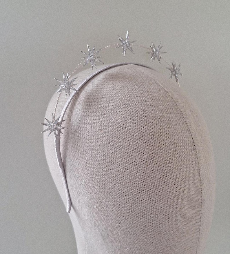 Beautiful Star Headpiece for a Celestial Wedding, Luxury Bridal Crown ...