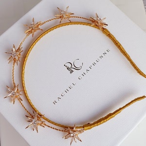 Beautiful Star Headpiece for a Celestial Wedding, Luxury Bridal Crown ...