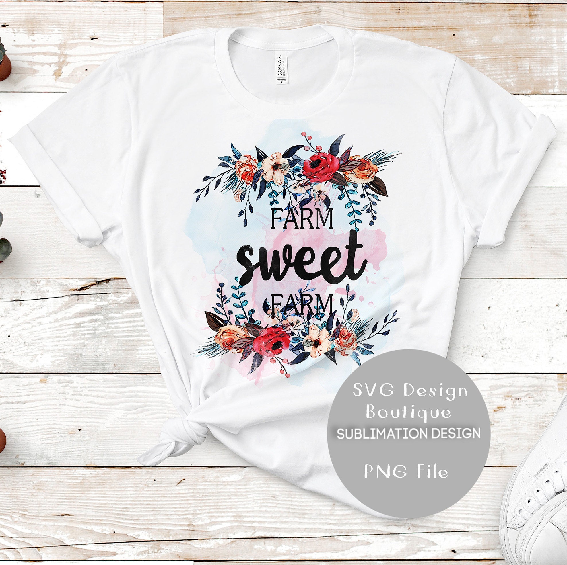 Farmhouse Decor Farm Sign Sublimation Transfer Sublimation - Etsy