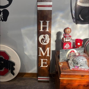 Ohio State Welcome Sign Ohio State Home Porch Sign - Etsy