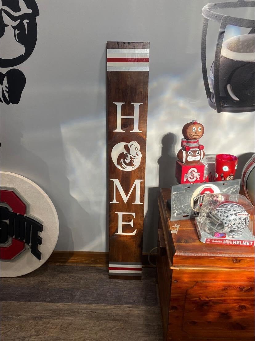 Ohio State Welcome Sign, Ohio State Home, Porch Sign - Etsy