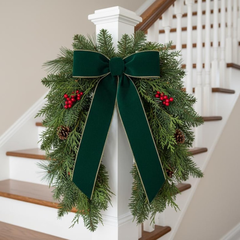 Christmas Bows Hand Made - Etsy