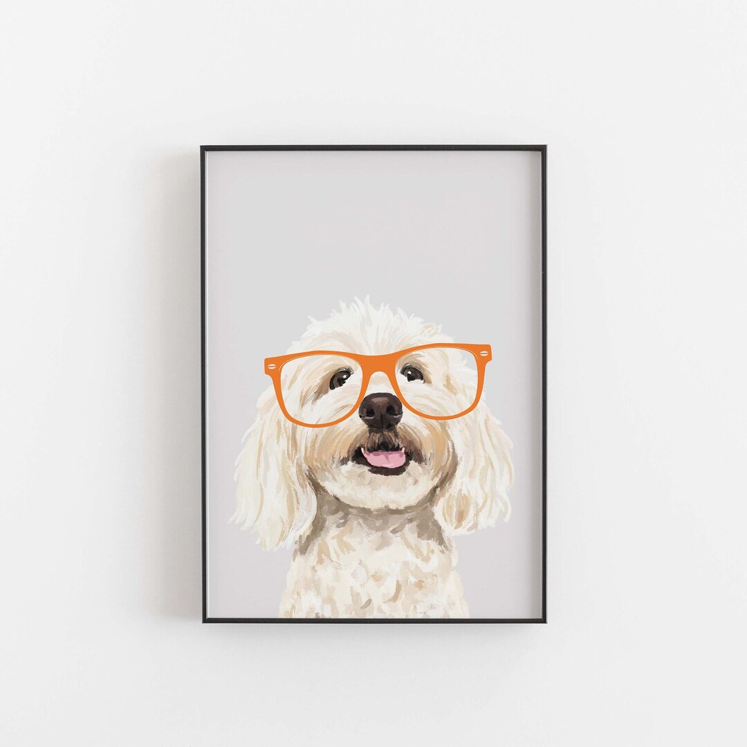 Cockapoo Gift, Cockapoo Print, Personalised Cockapoo, Dog Print ...