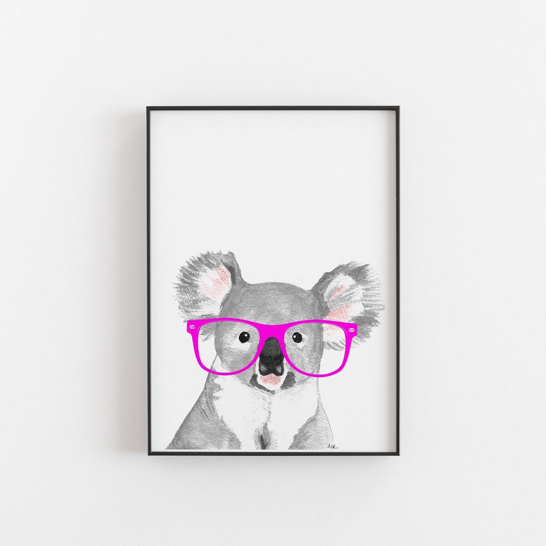 Koala Print - Etsy