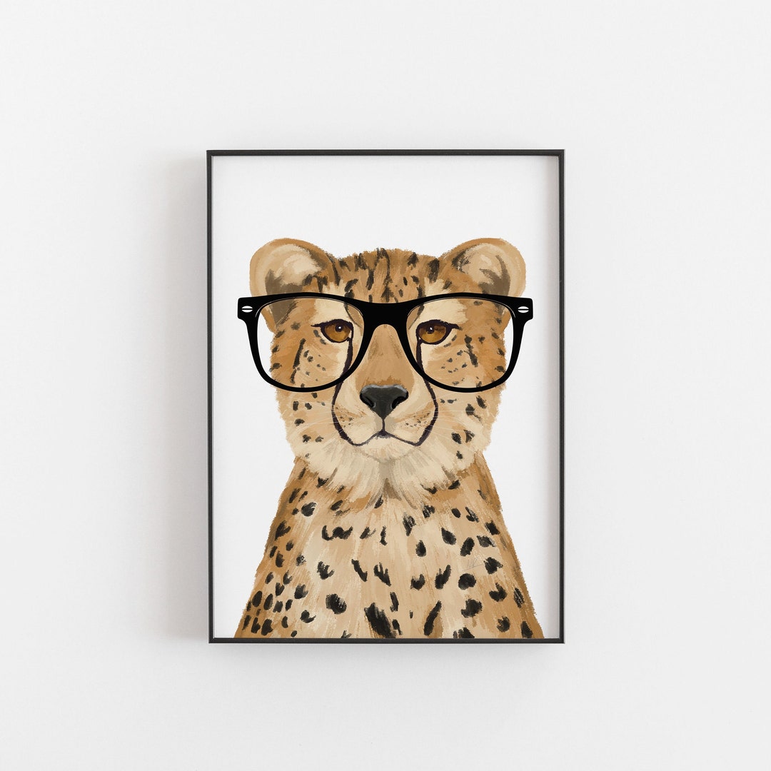 Cheetah Print, Cheetah Poster, Cheetah Gift, Cheetah Wall Art, Cheetah ...