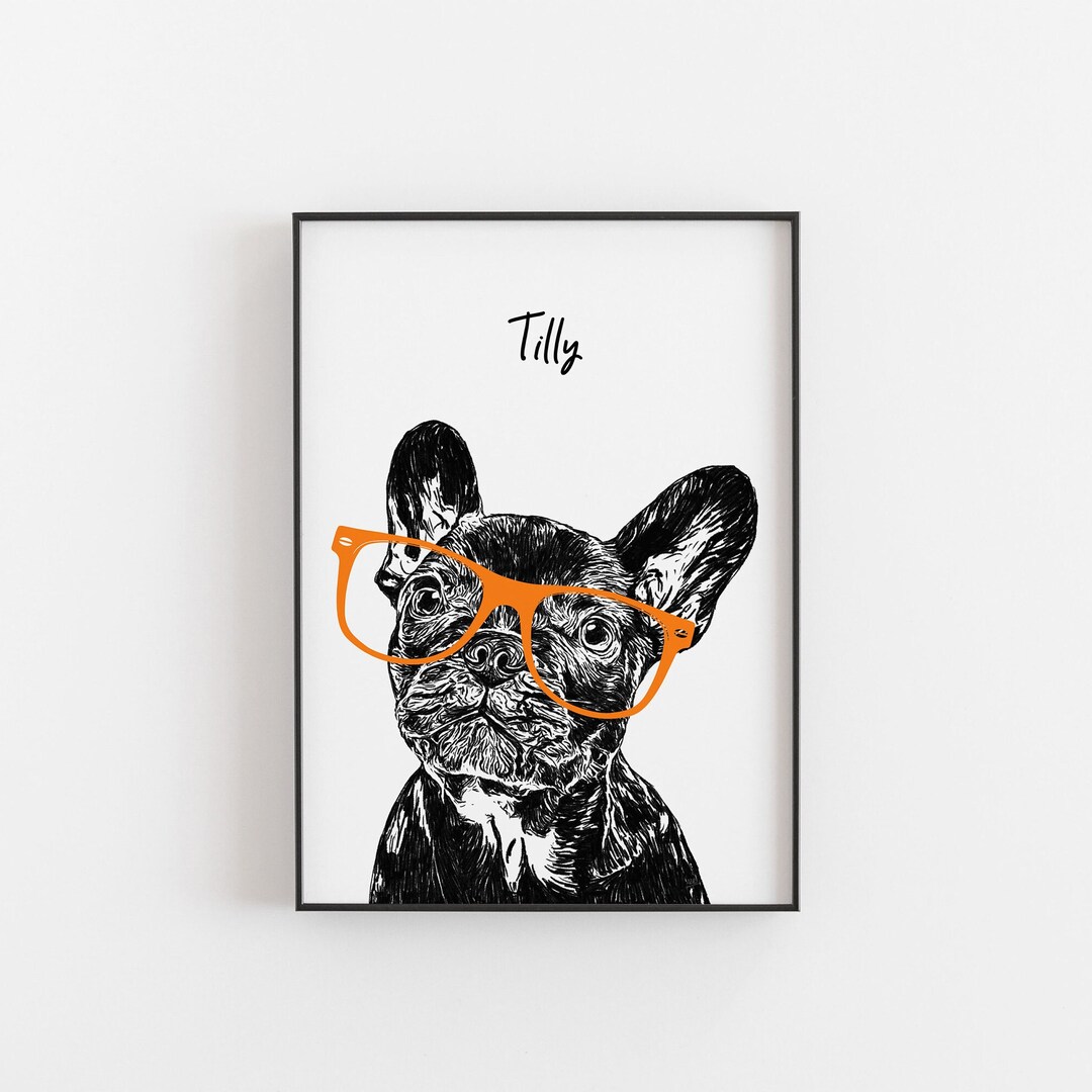 French Bulldog Print, French Bulldog Art, French Bulldog Poster, French ...