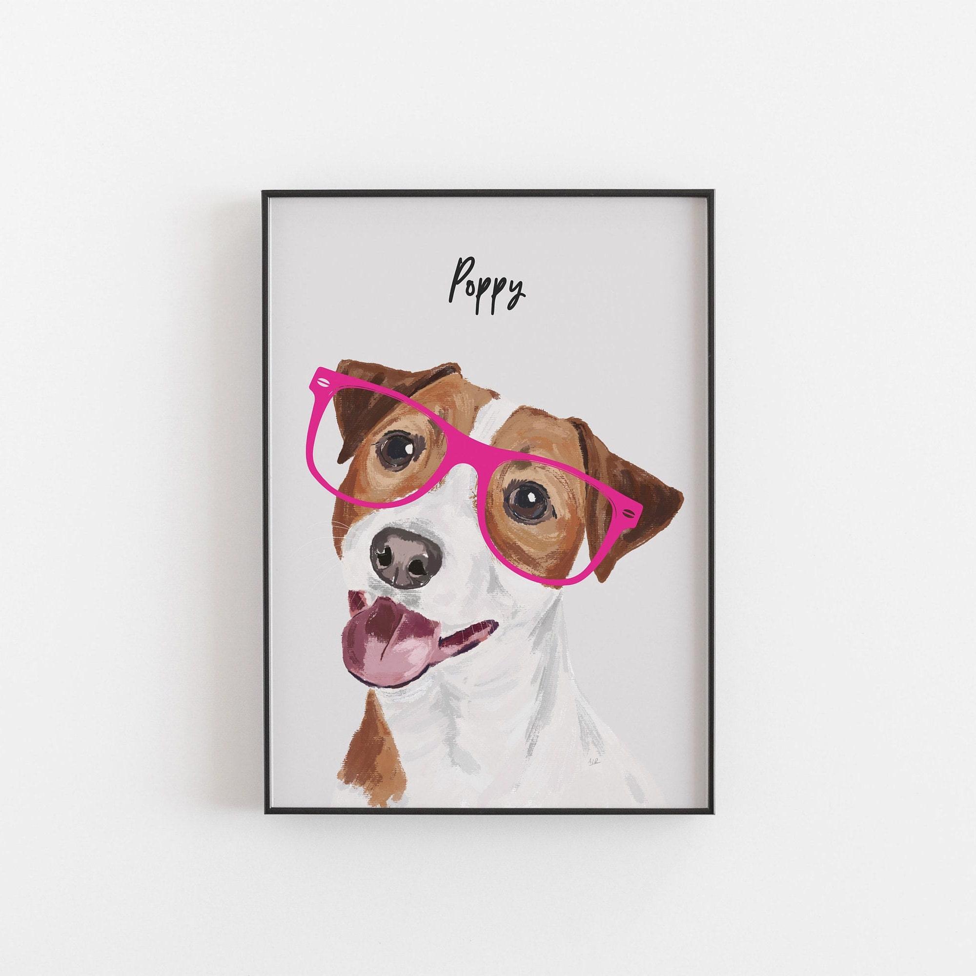 Jack Russell Dog Print Jack Russell Art Jack Russell Poster | Etsy