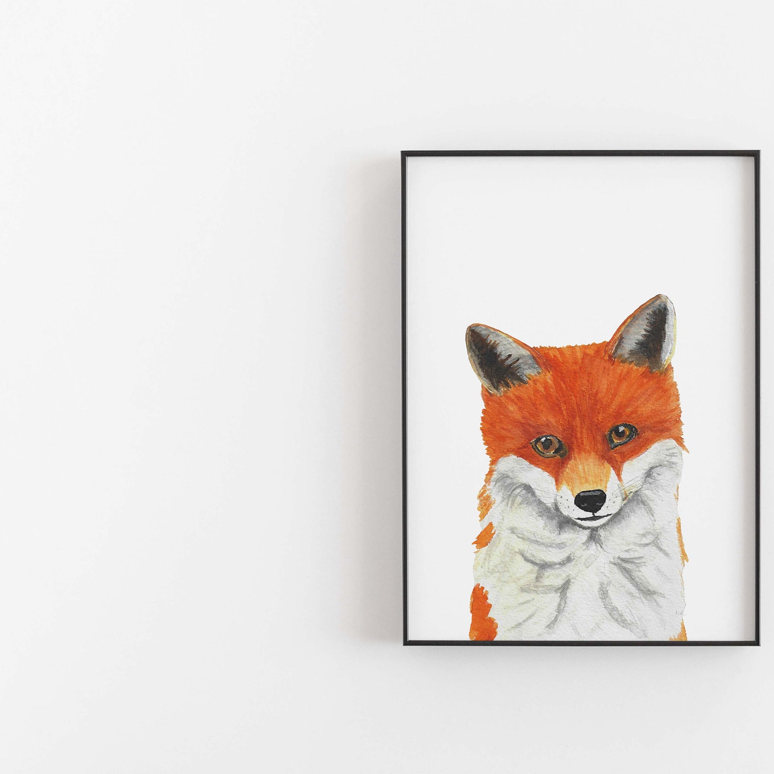 Fox Print | Etsy UK