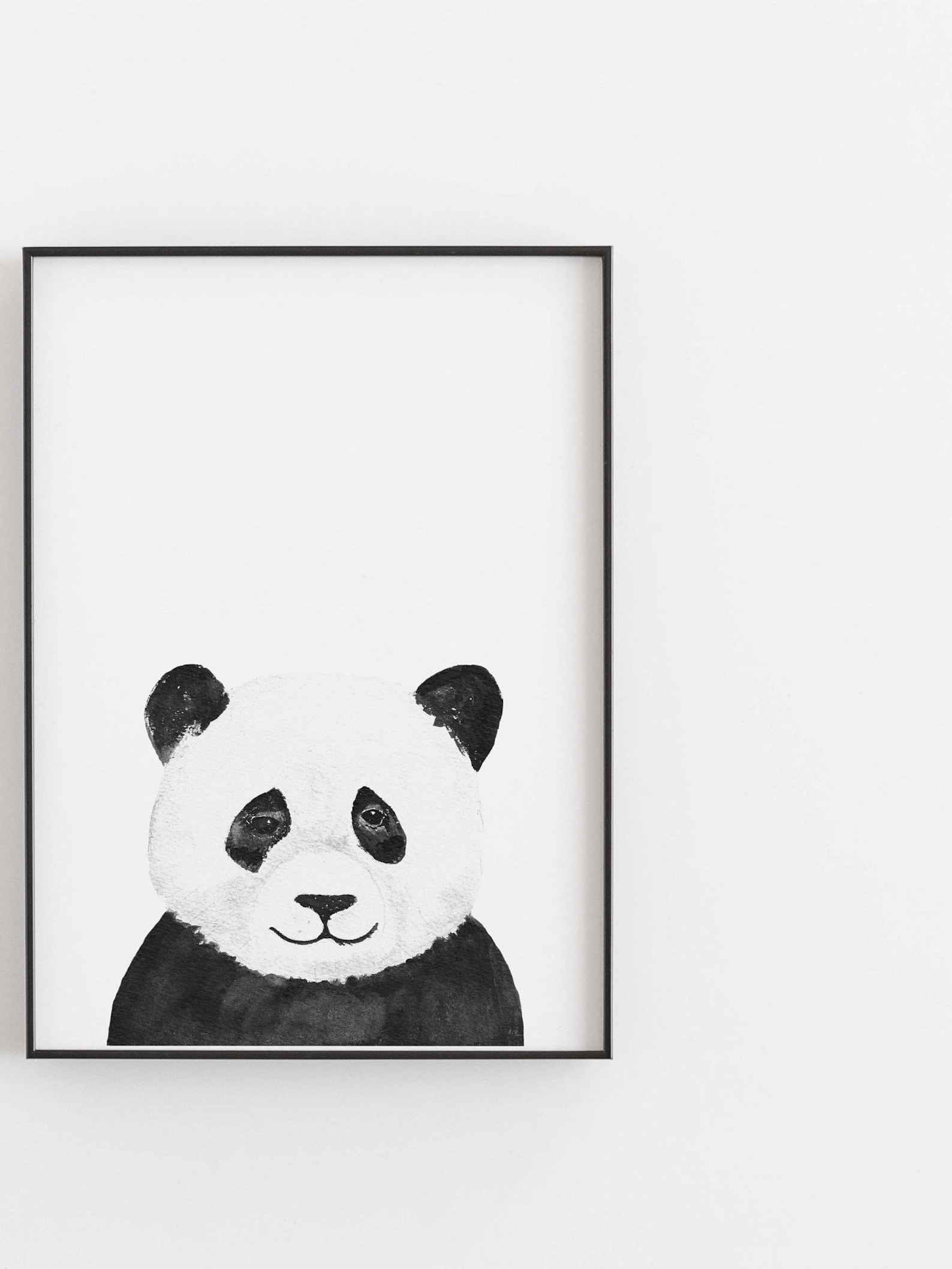 Panda Print | Etsy