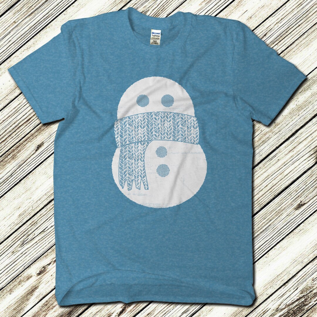 Snowman Shirt, Christmas Shirts for Women, Men, Snow Shirt for Kids ...
