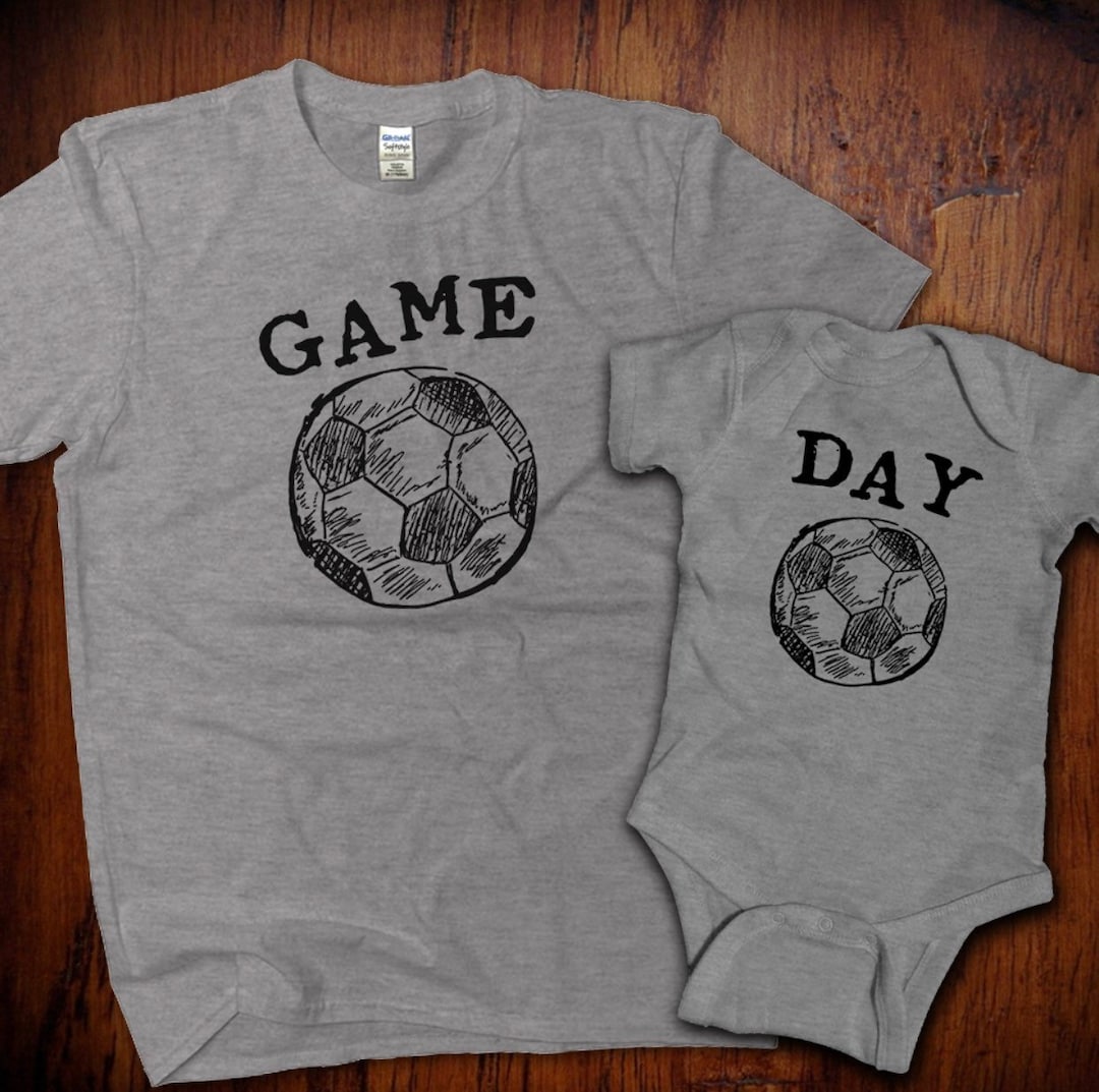 Matching Soccer Shirts: Game Day T-shirts for Adults and Kids, Dad and ...