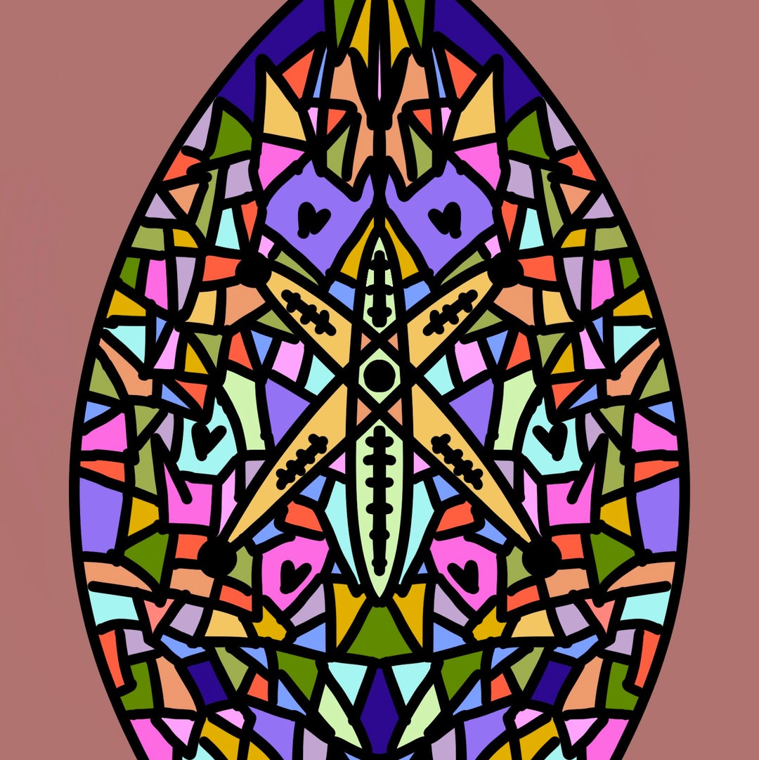 INSTANT DOWNLOAD Geometric Cool Color Screensaver by Honey Bunny ...