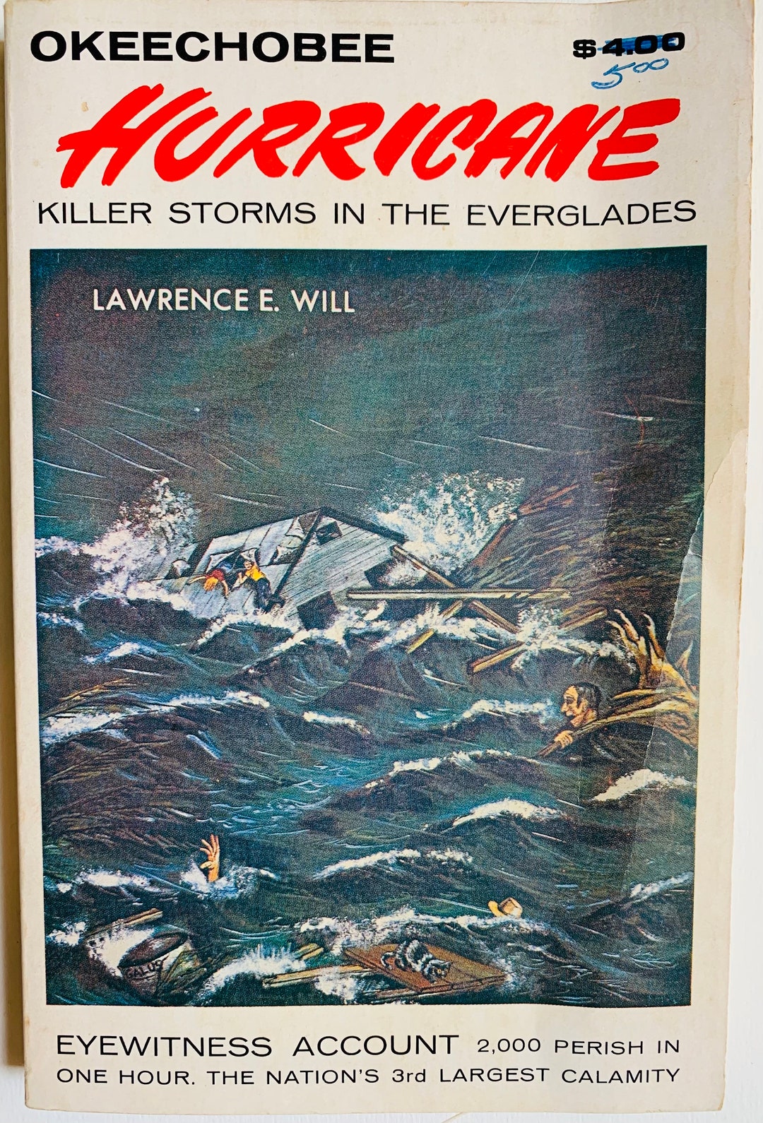 Okeechobee Hurricane Killer Storms in the Everglades by Lawrence E. Will 1978 Trade Paperback - Etsy