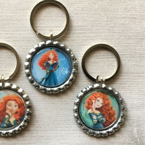 Keychain,key Ring,merida,princess,princess Merida,key Chain,keyring ...