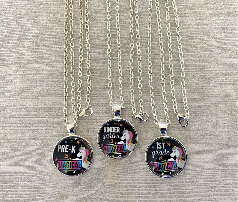 Back to School Necklacefirst Day of - Etsy