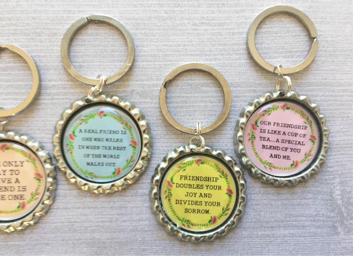 Friend Keychain,key Ring,friendship,friend,key Chain,keychain,keyring ...