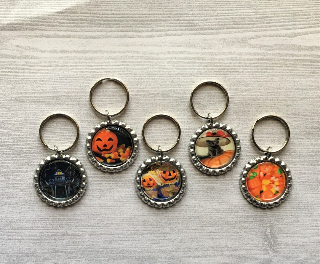 Halloween Keychain,halloween Key Ring,halloween,key Chain,keyring ...