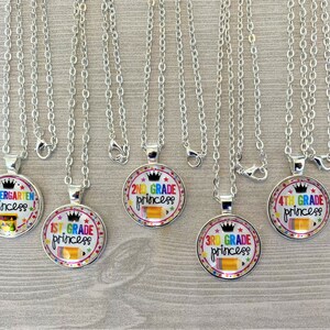 Back to School Necklace,first Day of School,kindergarten,1st Grade,2nd ...