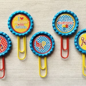 Planner Clip,bookmark,autism,autism Awareness,page Marker,bookmark Clip ...