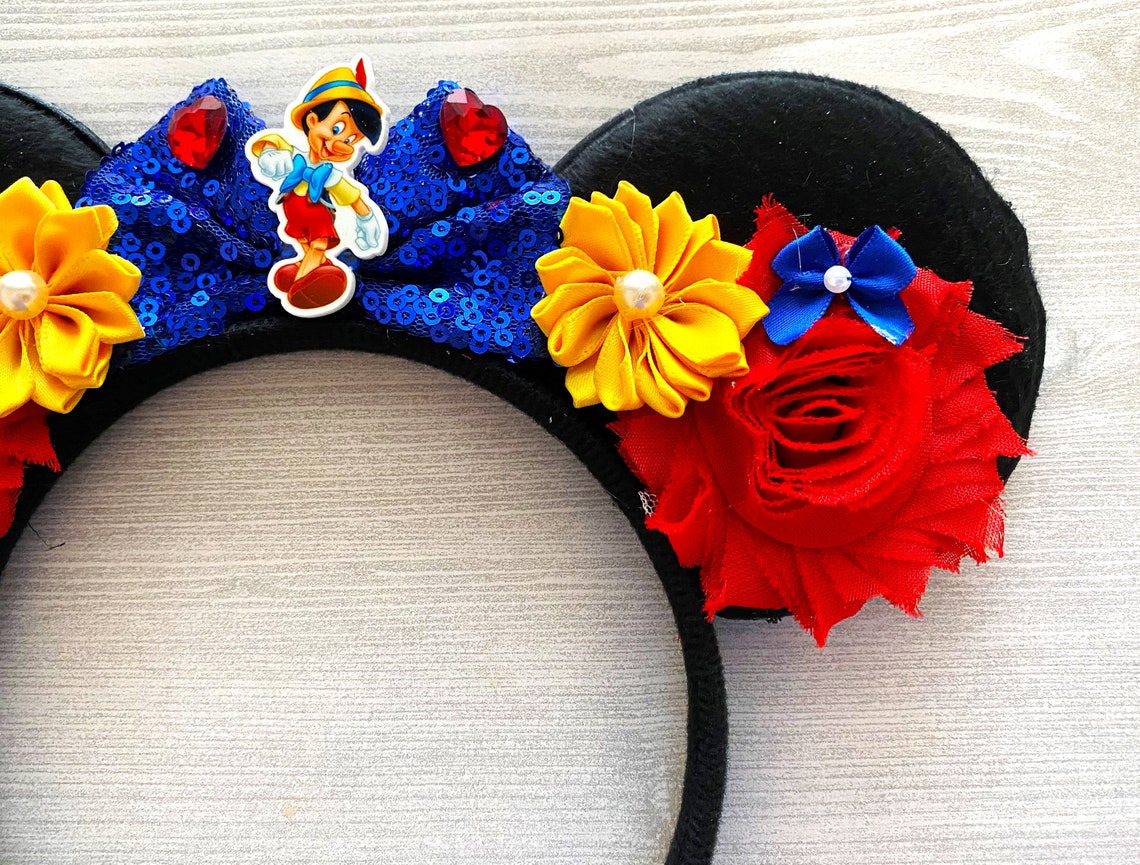 Pinocchio Earspinocchio Mouse Earsmouse | Etsy