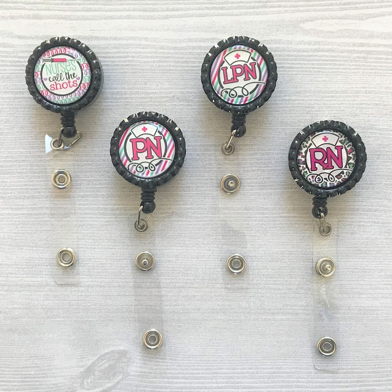 Bottle Cap Badge Reel - Etsy