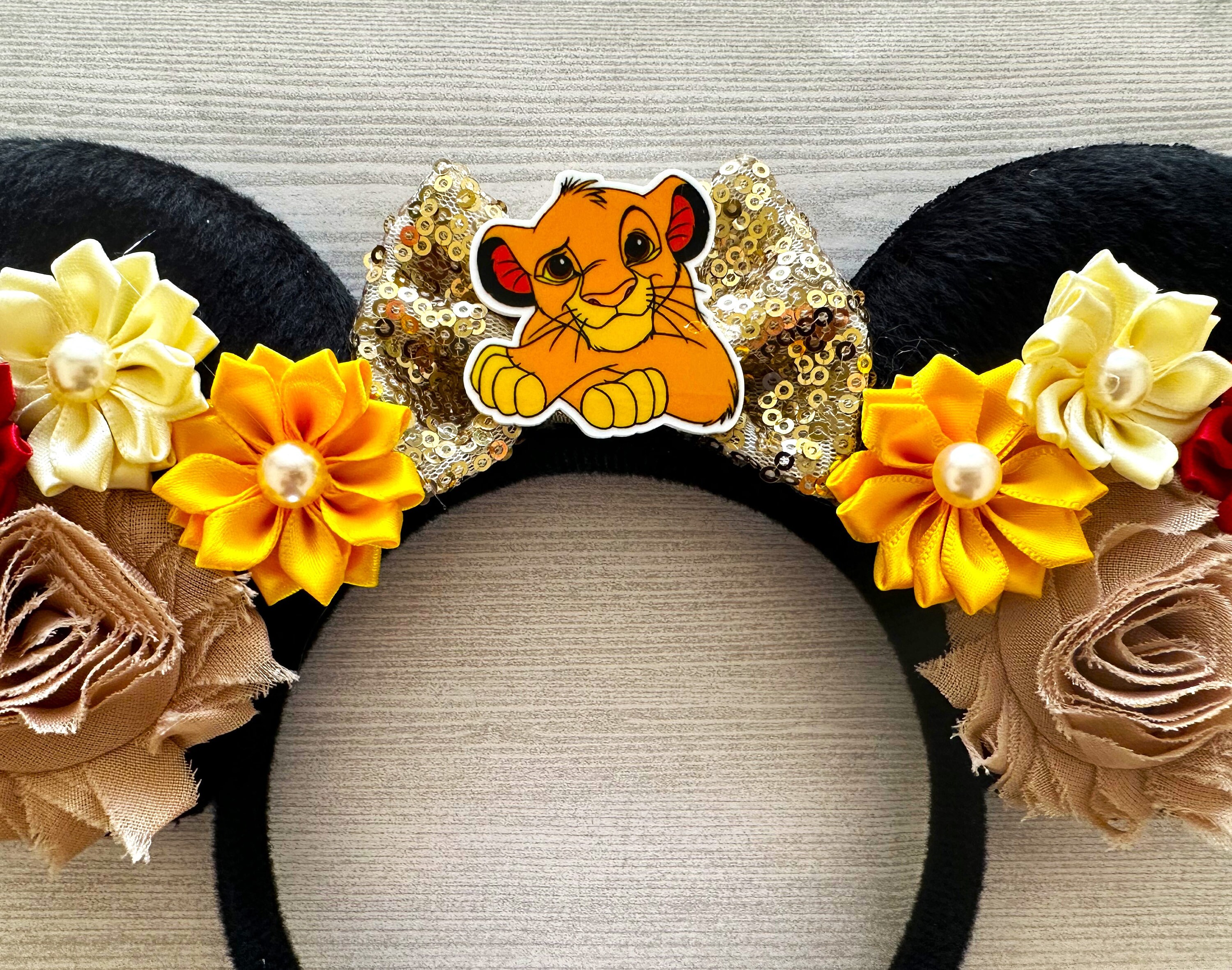 Simba Ears,simba,mouse Ears,simba Mouse Ears,minnie Mouse Ears,mickey ...