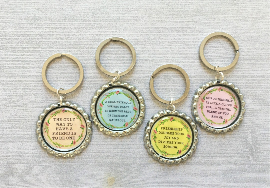 Friend Keychain,key Ring,friendship,friend,key Chain,keychain,keyring ...