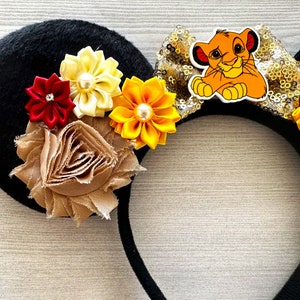 Simba Ears,simba,mouse Ears,simba Mouse Ears,minnie Mouse Ears,mickey ...